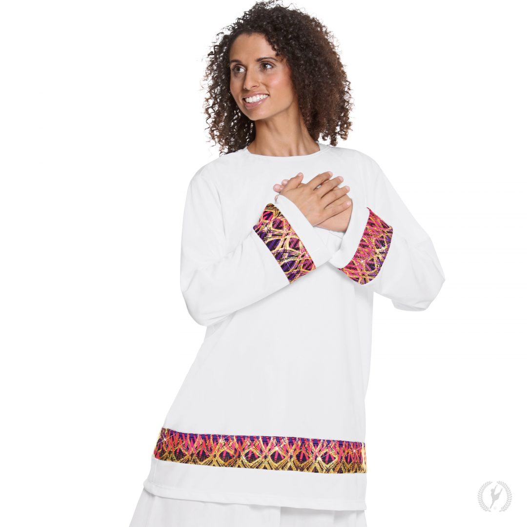 Eurotard Adult Joyful Praise Unisex Liturgical Tunic – Dancewear NYC