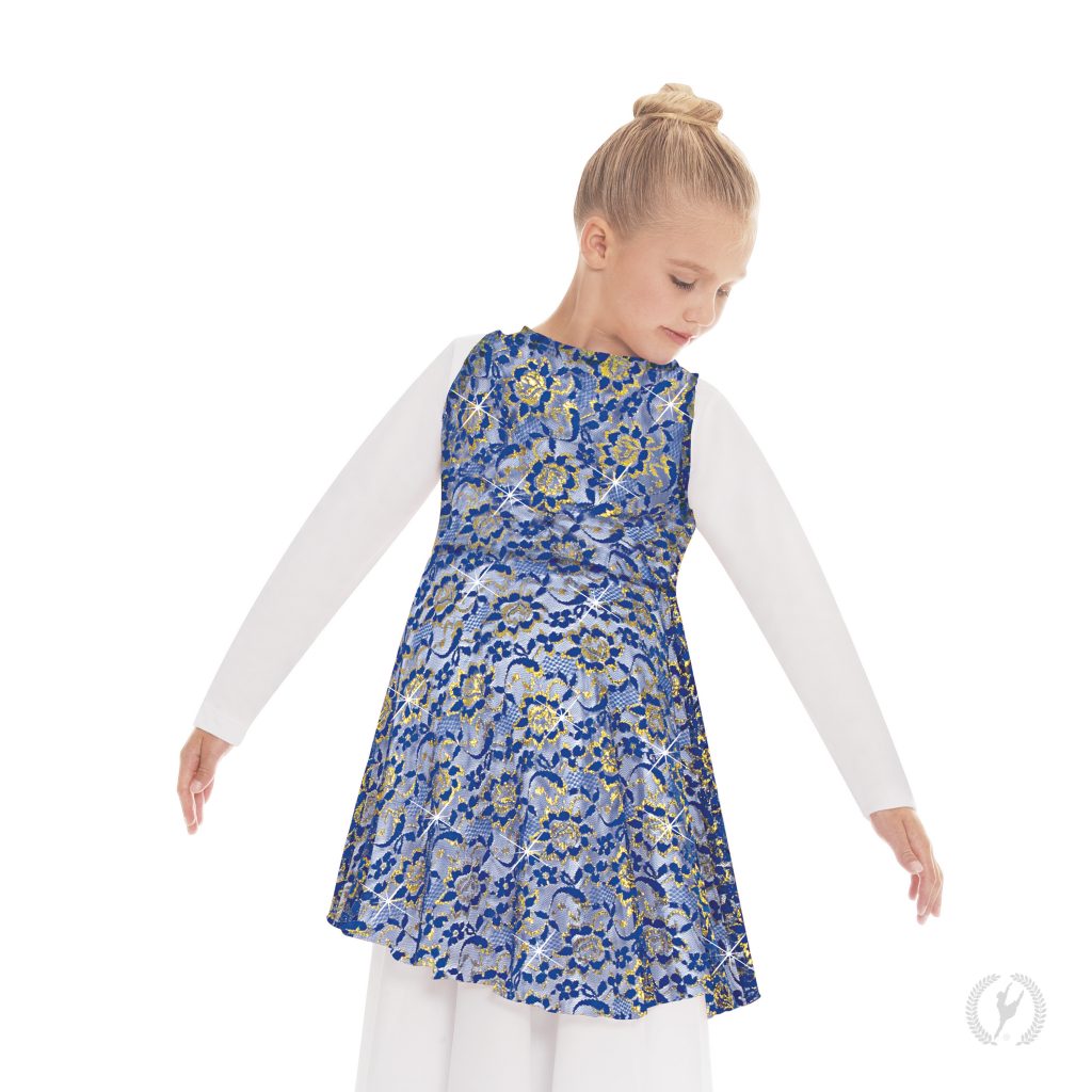 Eurotard Child Heavenly Lace Peplum Praise Tunic – Dancewear NYC
